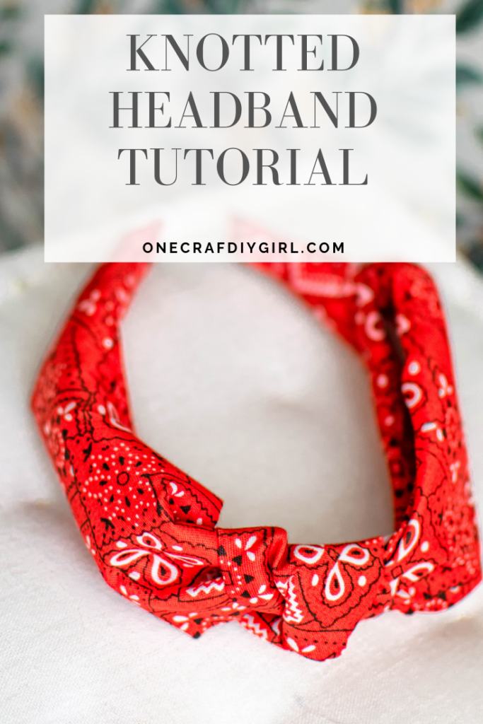 Knotted Headband Tutorial - by Marissa Zingg