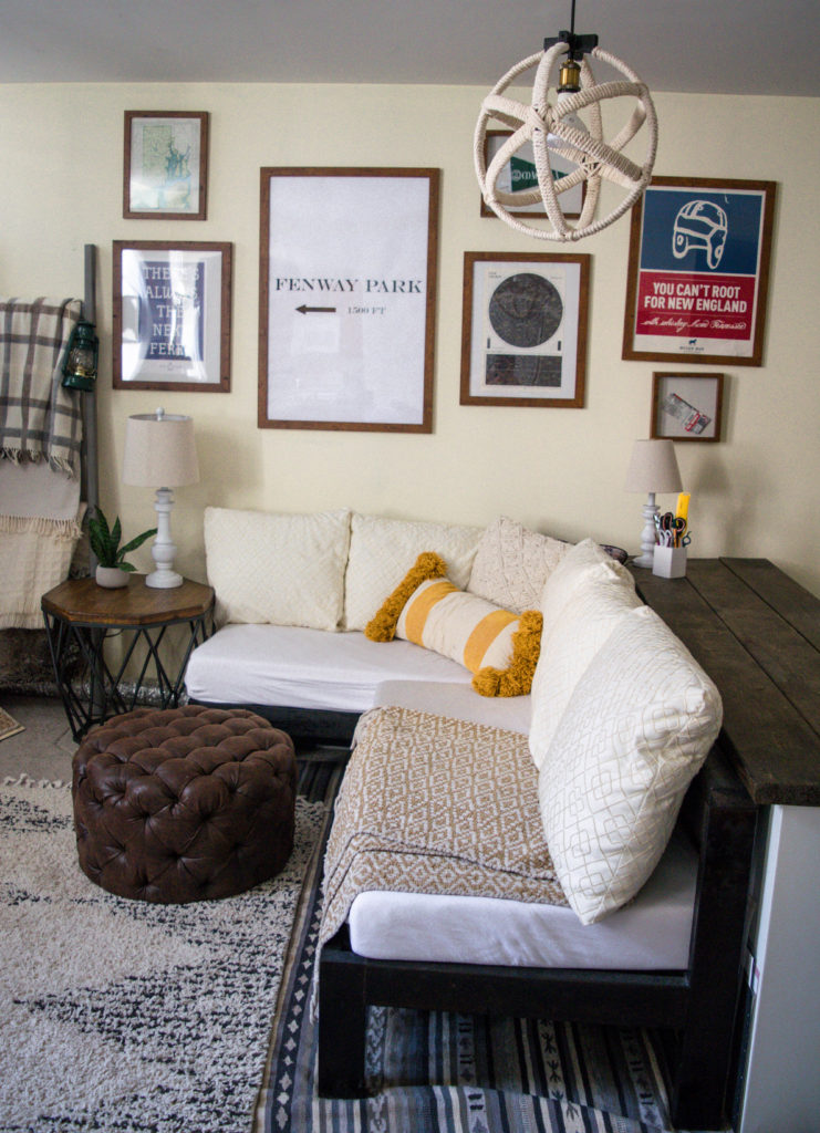 Sectional Sofa DIY - How I made my own couch - by Marissa Zingg