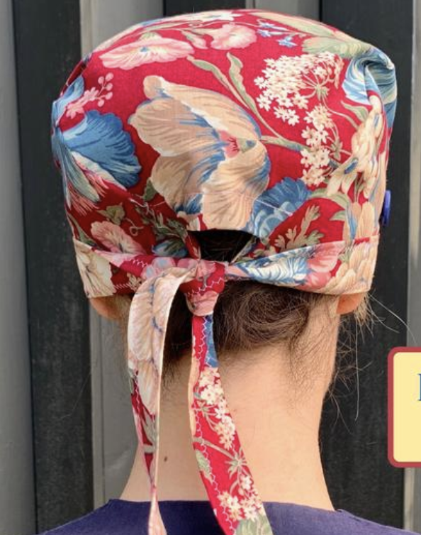 Best Scrub Cap Patterns to DIY for health care workers - by Marissa Zingg