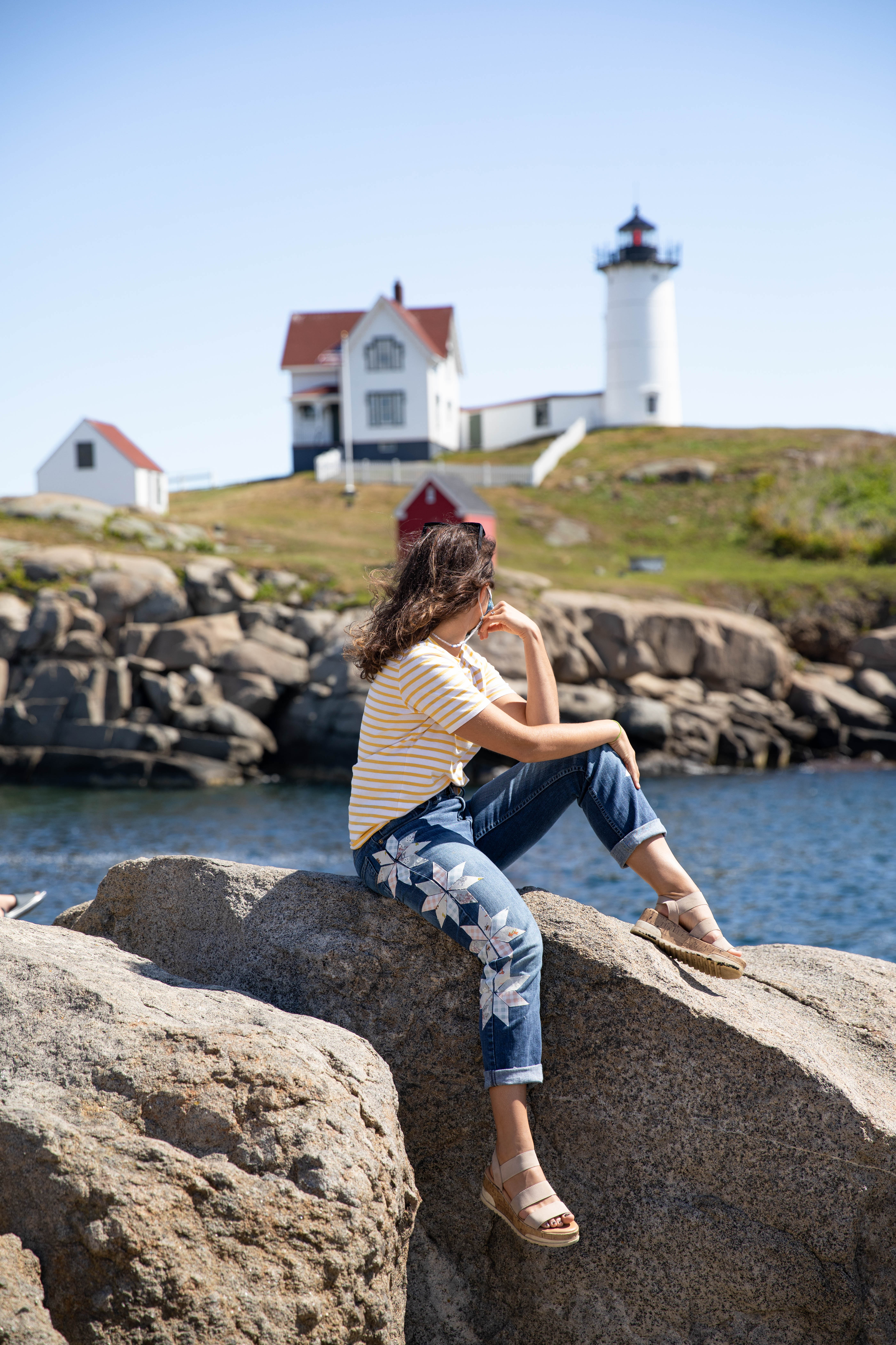 Patchwork Jeans DIY: 3 ways to try this trend! - by Marissa Zingg